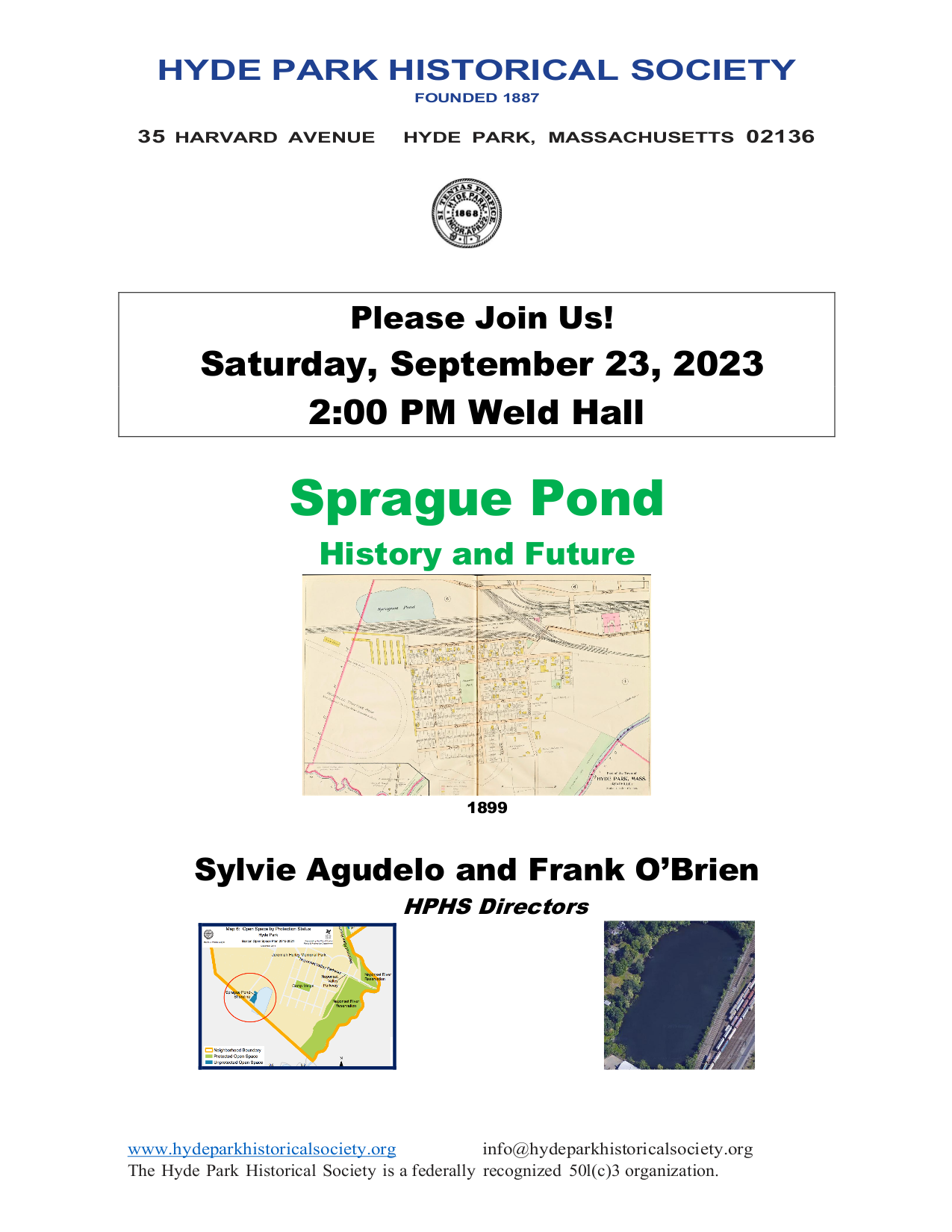 Sprague Pond History and Future